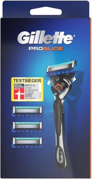 Gillette Fusion 5 ProGlide Starter Pack with Razor and 4 Replacement B ...